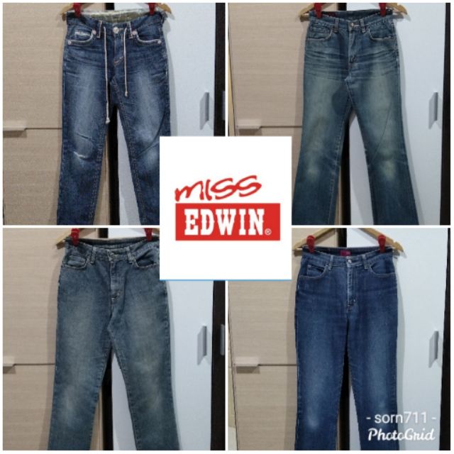 Miss Edwin แท้ มือสอง | Shopee Thailand