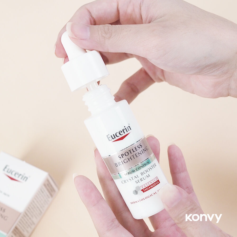 Eucerin Spotless Brightening Sebum Control Crystal Booster Serum 30ml ...
