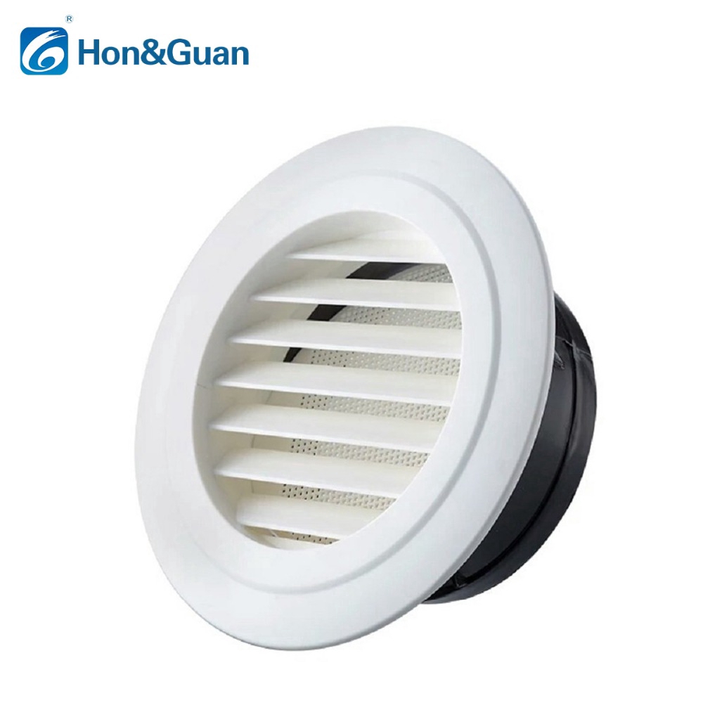 Air Vent Oblique louver Extract Valve Grille Round Diffuser Ducting ...