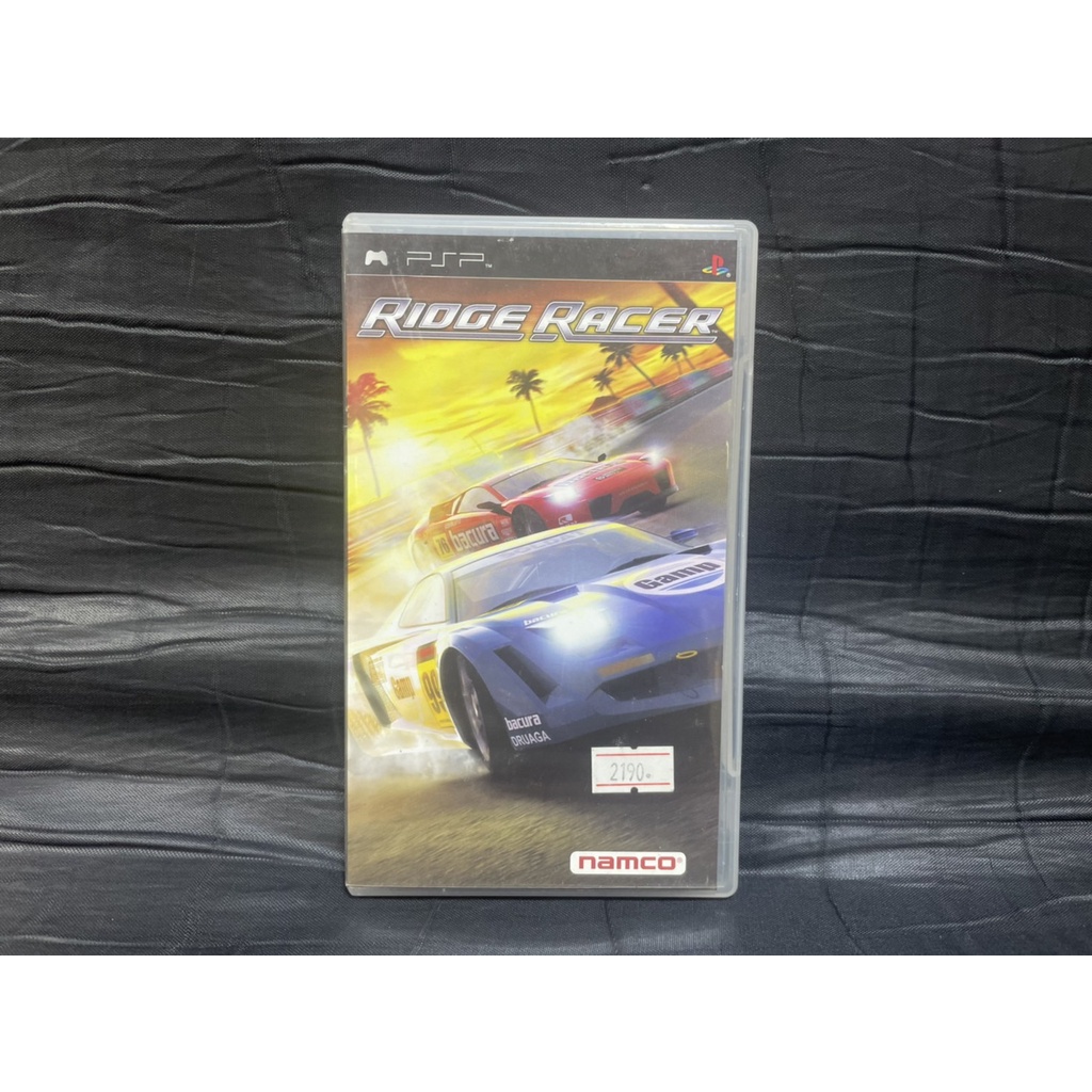 แผ่นเกมส์ PSP Game : Ridge Racer : PSP UMD Game Zone 3 (B) | Shopee ...