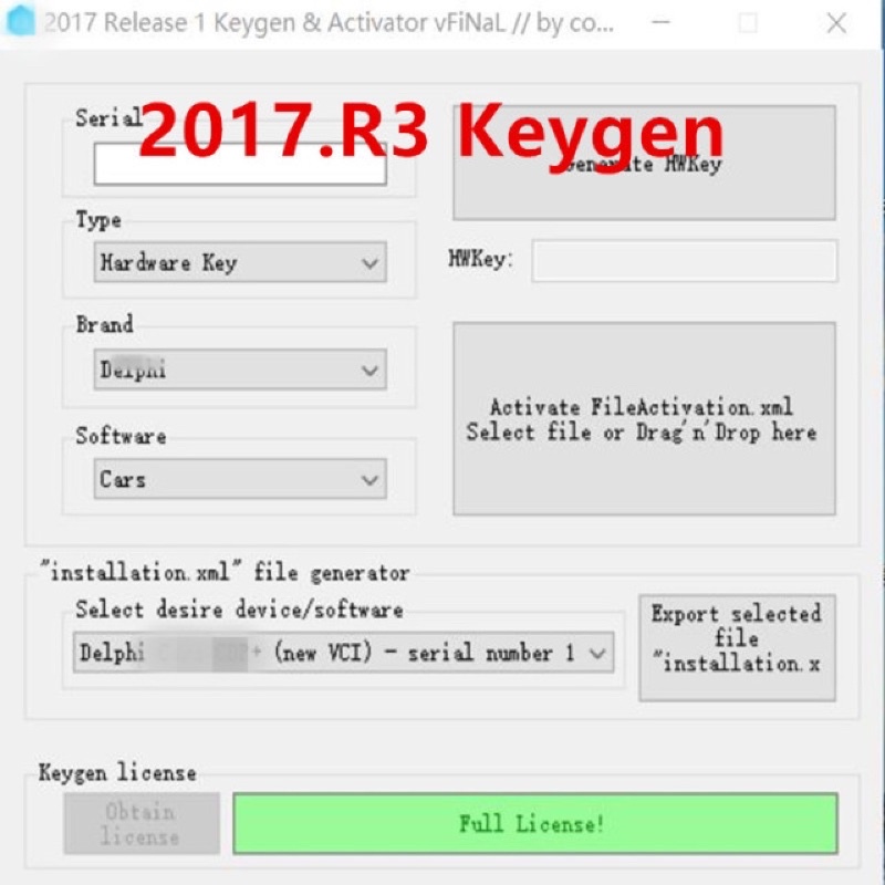 Delphi 2017 R3 Keygen 2017ติดตั้งผ่านTeamViewer 20 นาทีใช้งานได้เลย ...