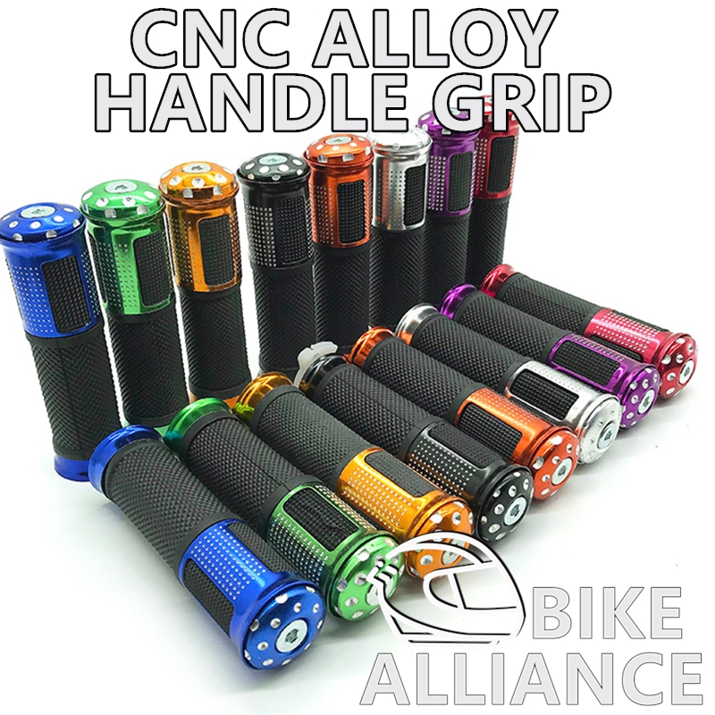 Cnc ALLOY HANDLE GRIP MONSTER สไตล์มือ GRIP รถจักรยานยนต์ UNIVERSAL ...