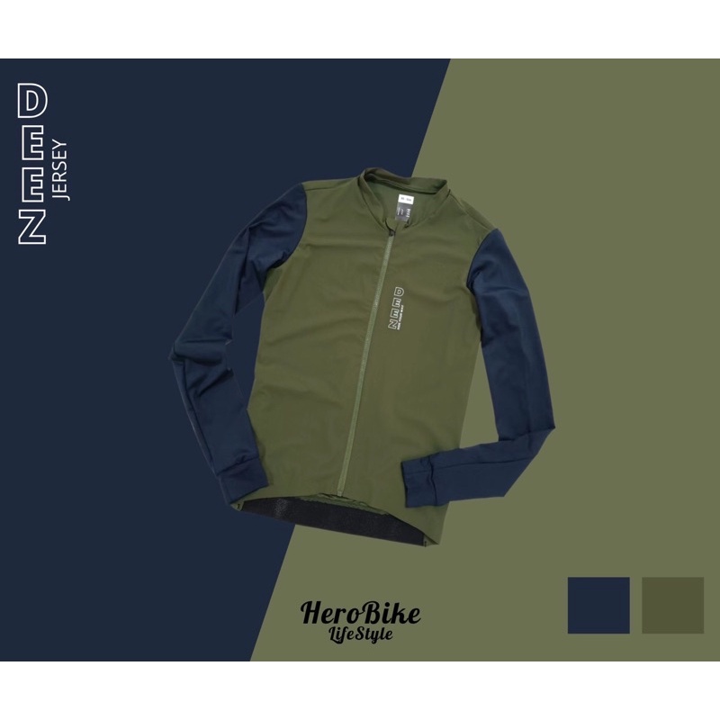 เสื้อปั่นจักรยานแขนยาว : ALL DAY ALL DEEZ มี 5 สี | Shopee Thailand