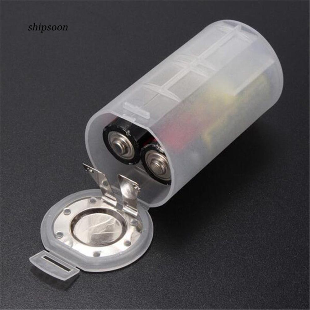 อะแดปเตอร์แปลงแบตเตอรี่ AA to D Cell Size | Shopee Thailand