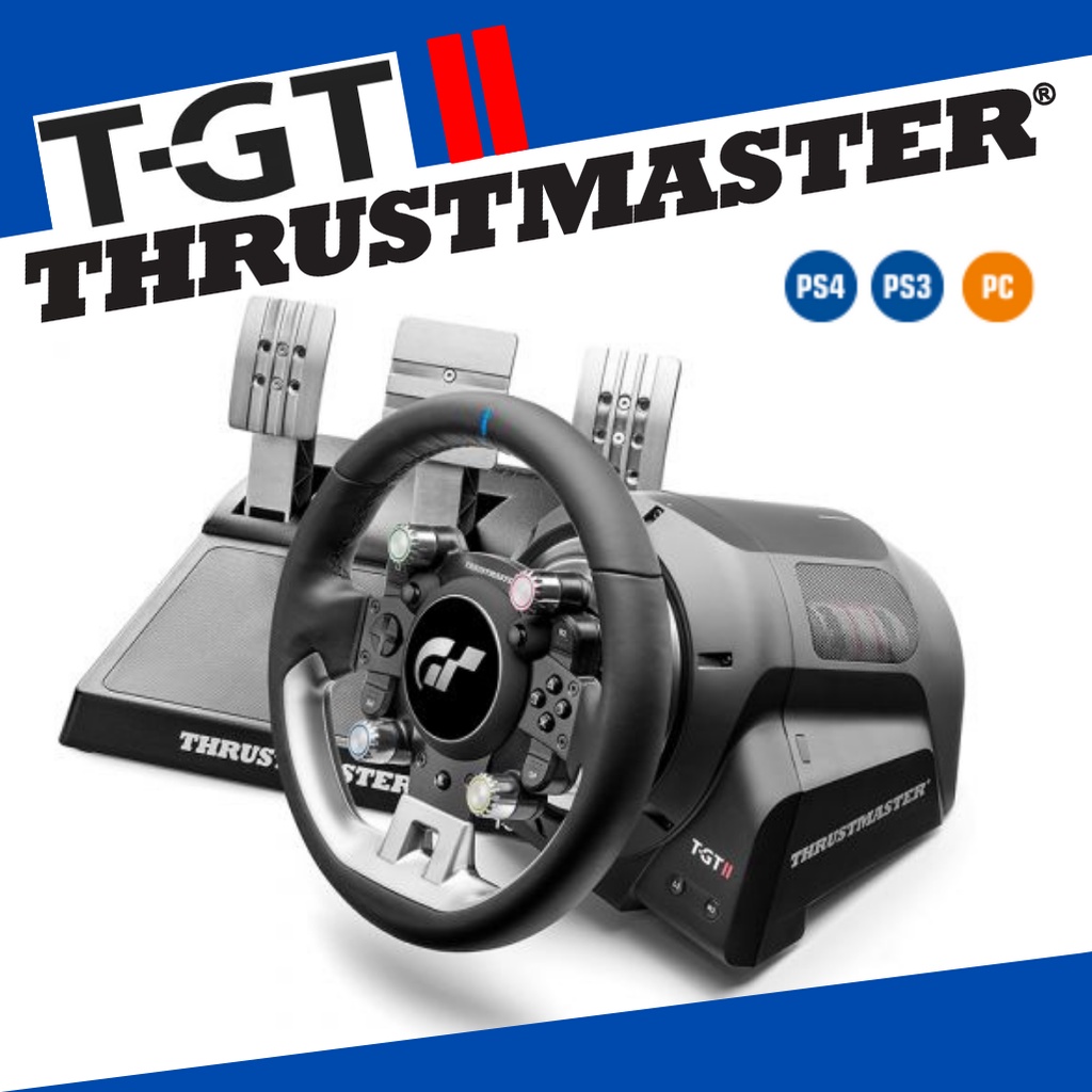 T-GT II จอยพวงมาลัย Thrustmaster TGT 2 รองรับ (PS5, PS4, PC) ใช้เล่นเกม ...