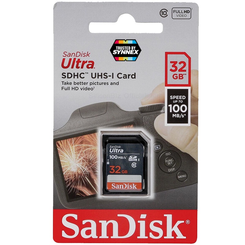 SANDISK ULTRA SDHC UHS-I 32 GB CLASS 10 100MB | Shopee Thailand