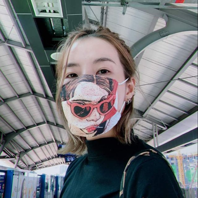 Bang! Bang! Lolita Mask แมสผ้ายืด | Shopee Thailand