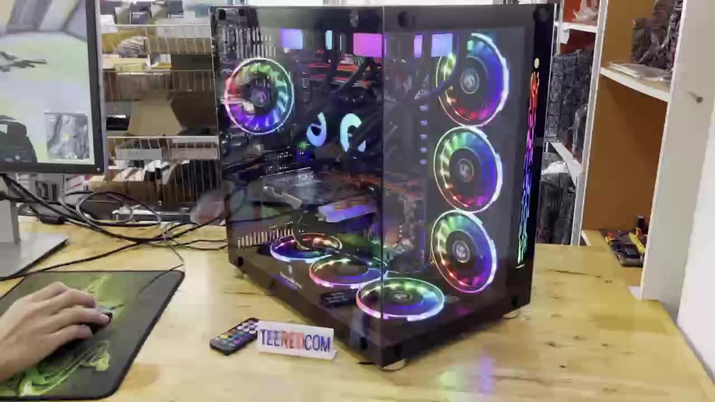 ชุดน้ำปิด 1 ตอน Coolmon ARGB 120 CPU Cooler for AMD All Socket & Intel ...