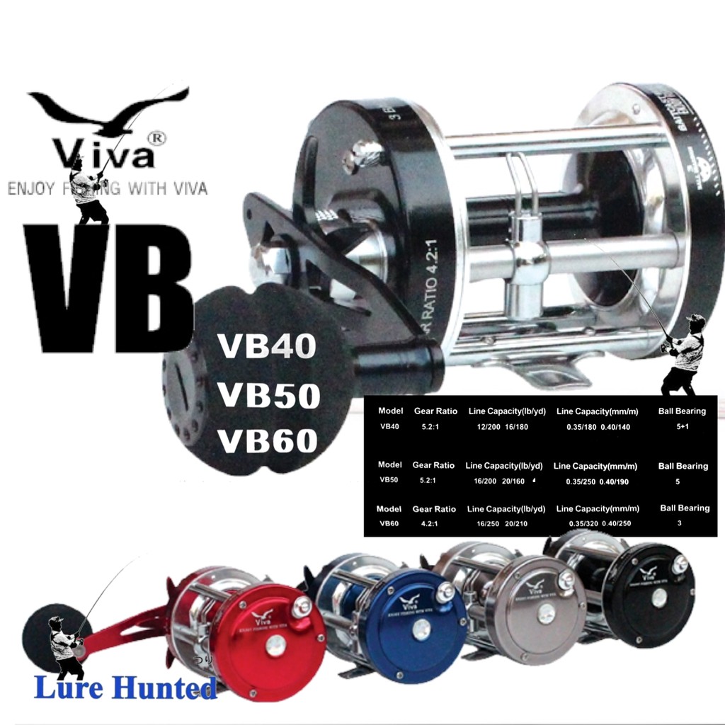 รอกเบท VIVA รุ่น VB40 ,VB50 , VB60 | Shopee Thailand