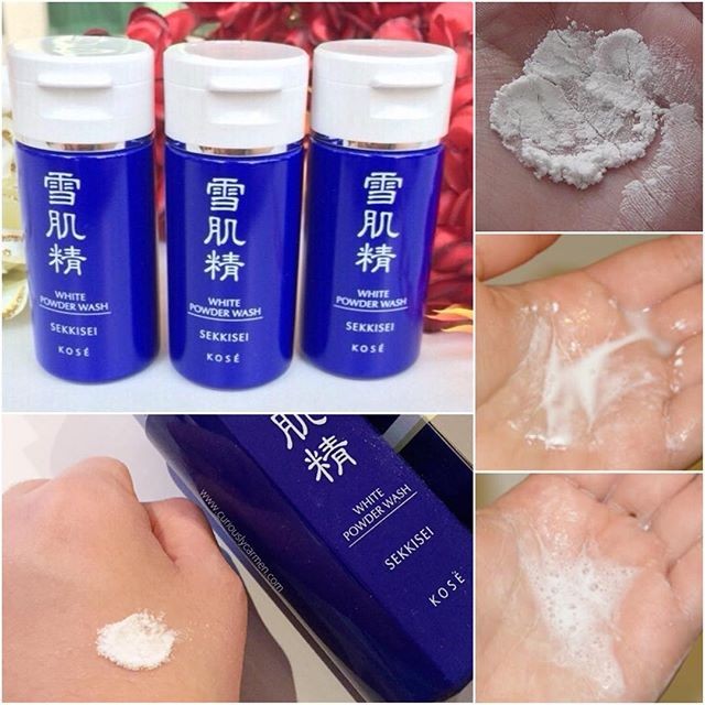 (ลดล้างสต็อค) 2x KOSE Sekkisei White Powder Wash 20g (ขนาดทดลอง ...