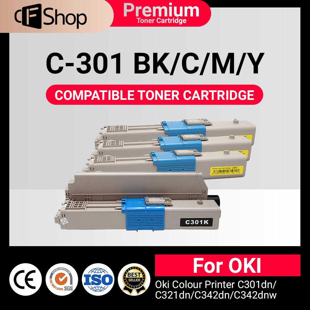 CFSUPPLY C301/C-301/C321/C-321/OKI 44973548/449735/44973546/44973547 ...