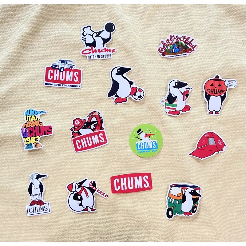 Sticker Camping CHUMS | Shopee Thailand