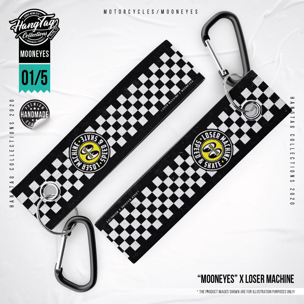 Mooneyes - x LOSER MACHINE 1/5 - แท็กกุญแจ / พวงกุญแจ | Shopee Thailand