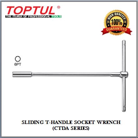 Toptul SLIDING T-HANDLE SOCKET WRENCH (CTDA SERIES) | Shopee Thailand