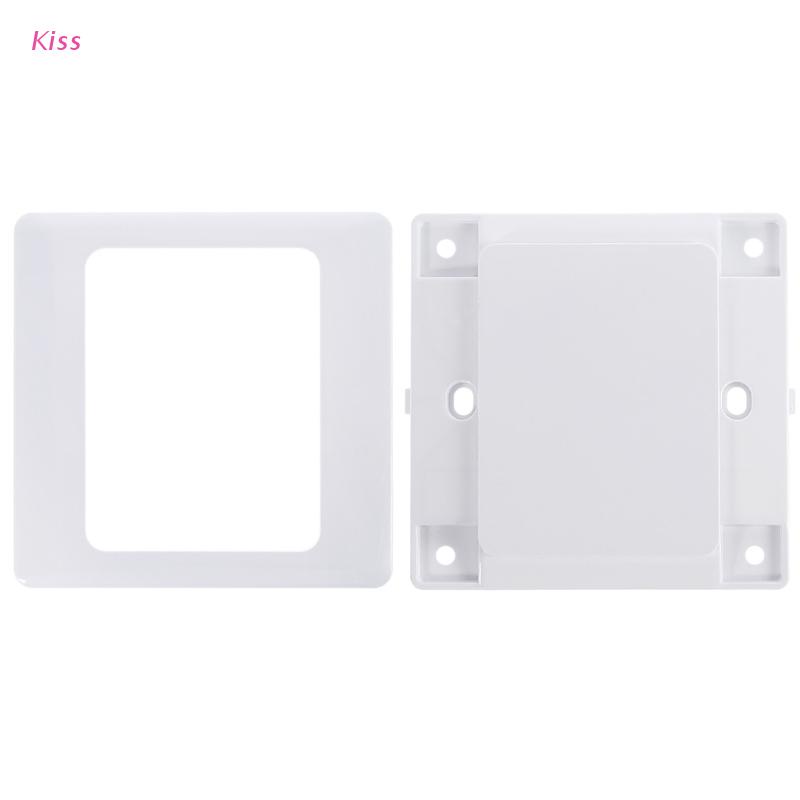 kiss Electric Wall Switch Socket Blank Cover Panel Whiteboard ABS ...