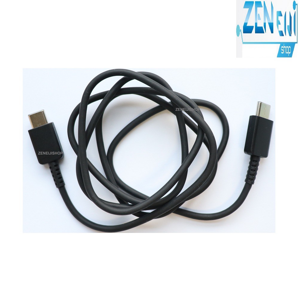 Samsung USB-C to USB-C Data Link Cable 1.2m - (Black) | Shopee Thailand