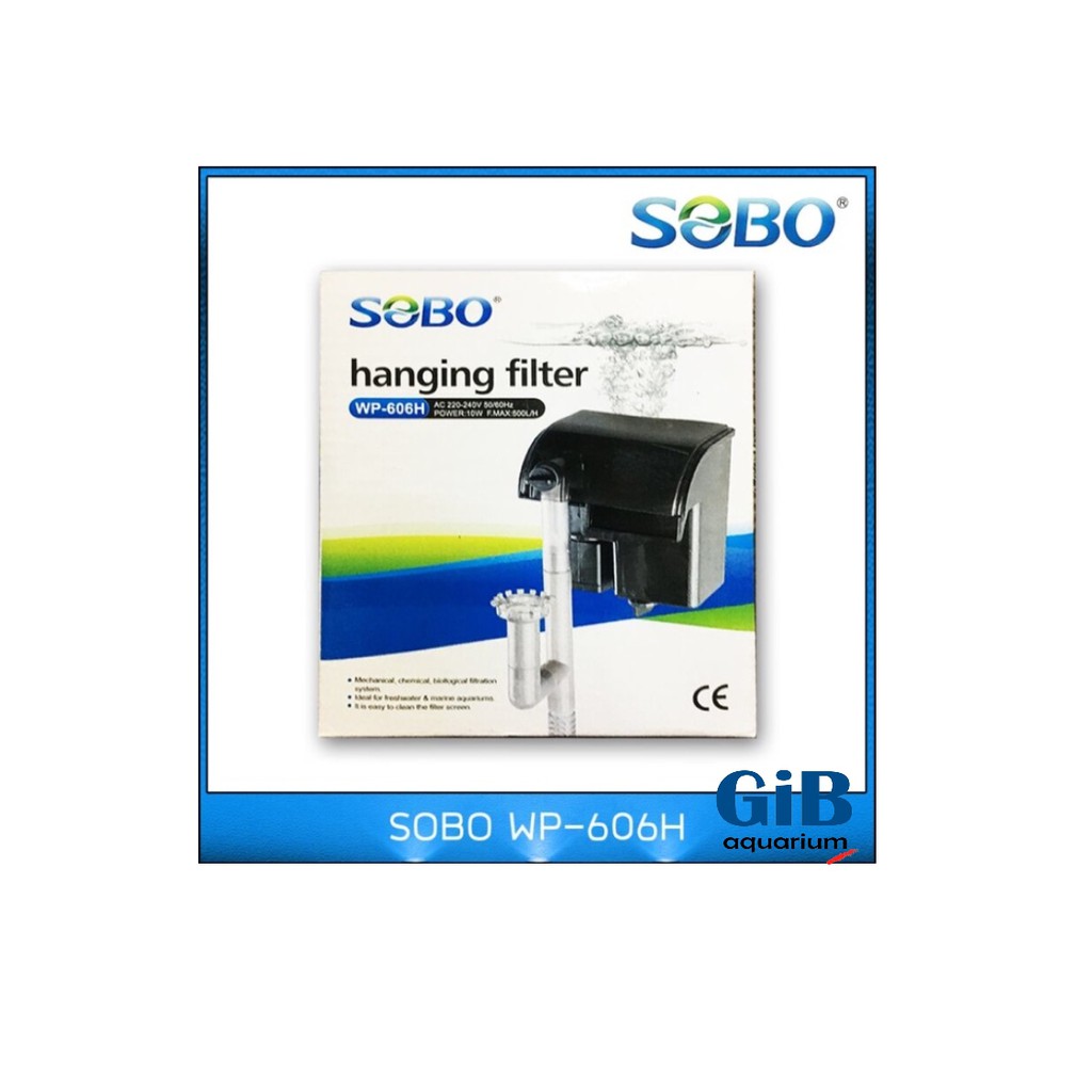 SOBO รุ่น 606H กรองแขวน มีปั้มในตัว | Shopee Thailand