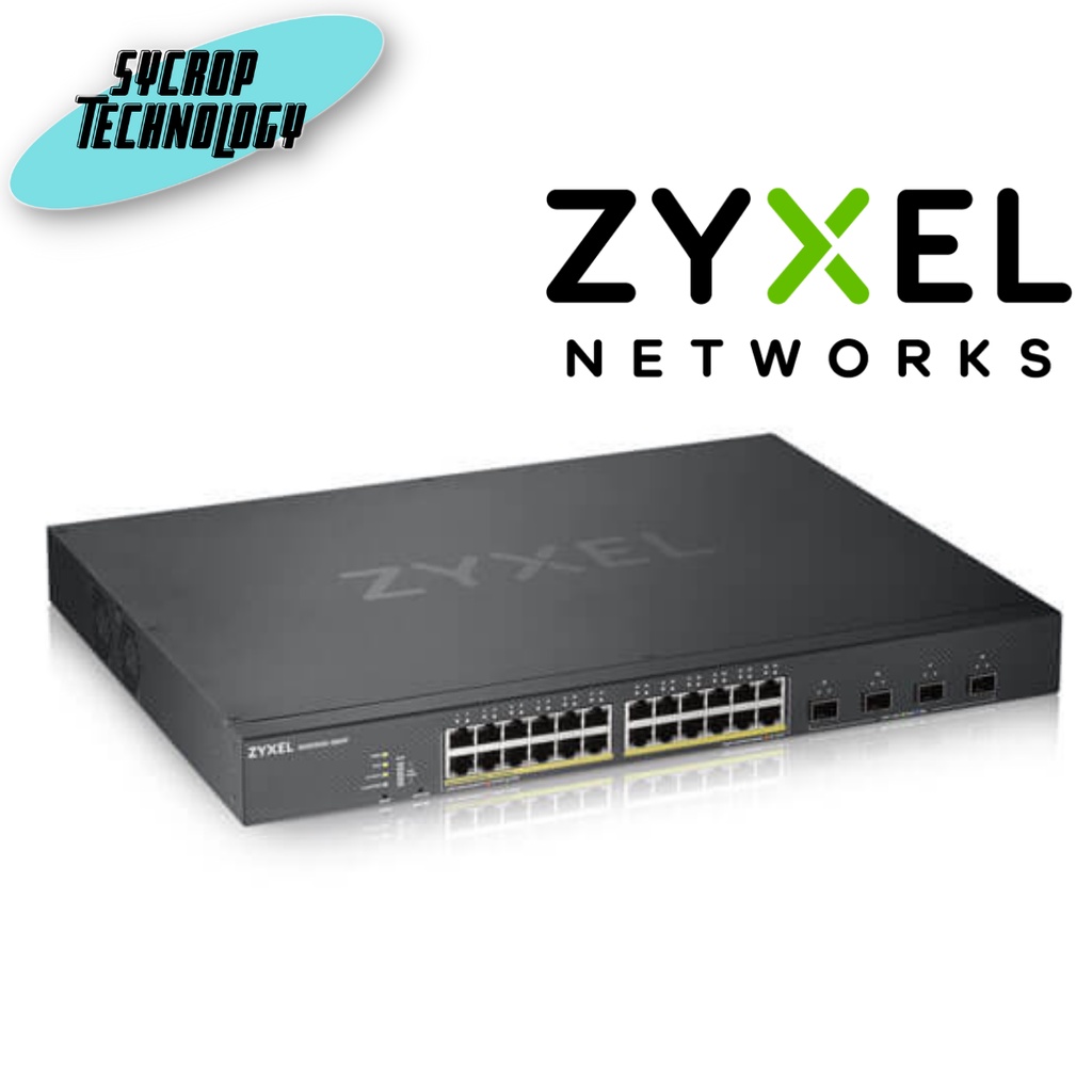 Zyxel XGS1930-28 Smart Managed Gigabit Switch 24 Port, 4 Port SFP+ ...