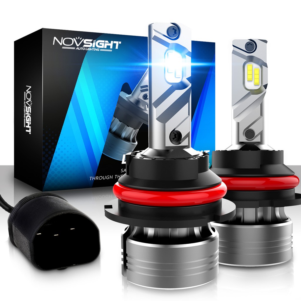 Novsight 9005 9006 HB3 HB4 H11 H4 H7 หลอดไฟ Led N55 ควบคุมอุณหภูมิ ...