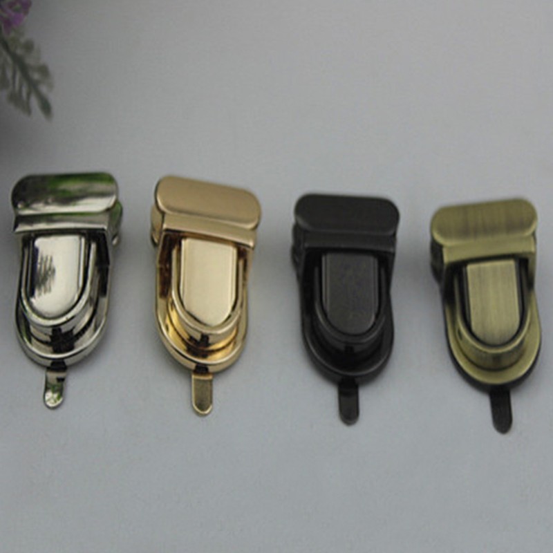 Durable Buckle Twist Lock Hardware For Bag Shape Handbag DIY Turn Lock ...