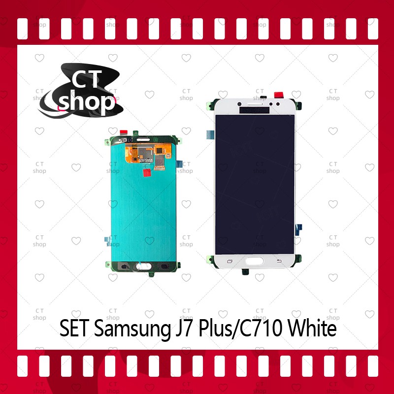 สำหรับ SS J7Plus/C710 F อะไหล่จอชุด หน้าจอพร้อมทัสกรีน LCD Display ...