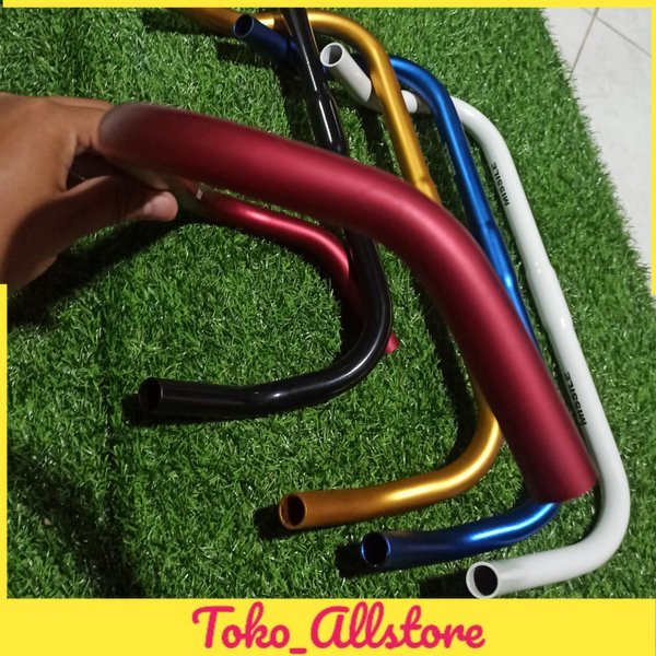 แฮนด์ Bullhorn 25.4 จักรยาน fixie แฮนด์พับ minivelo minion โลหะผสม ...