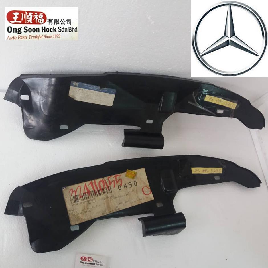 แผงบังโคลนหลังขวา W123 Mercedes 123 884 0235 Left 123 884 ...