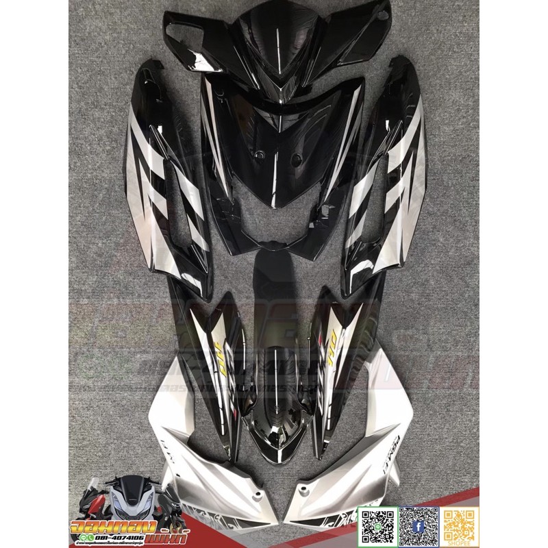 ชุดสี Honda CZI สีดำบรอนซ์ตามรุ่น ซีแซดไอ งานเทียมทำสีระบบ 2K | Shopee ...