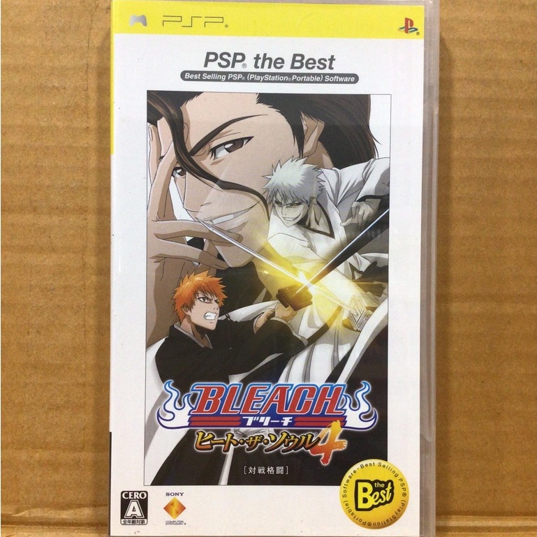 แผ่นแท้ [PSP] รวมทุกภาค Bleach Portable (Japan) Heat the Soul 1 2 3 4 5 ...