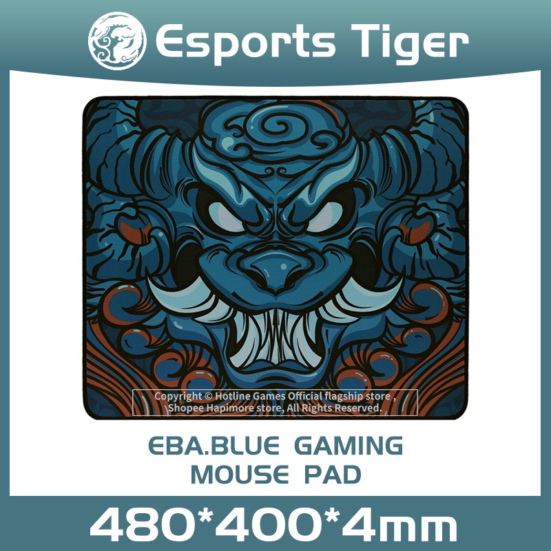 Esports Tiger Gaming Mouse Pad Smooth Flexible For Professional Gamer ...