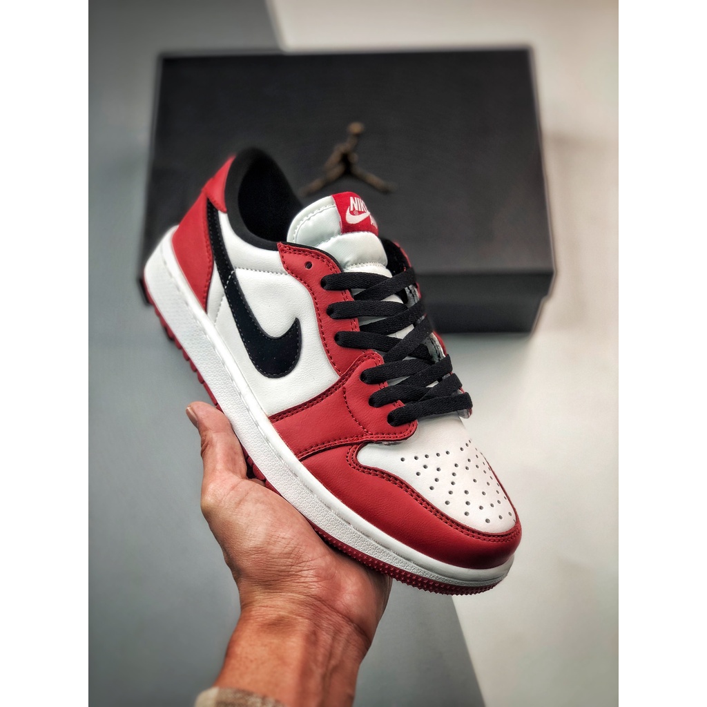 【Wholesaler】Unisex Air Jordan 1 Low AJ1 ''Golf 'Chicago' 'White Red ...