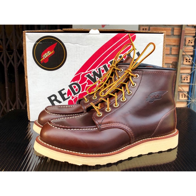 Red Wing 8858 ( 100 Anniversary ) ผลิตปี 2005 Size 7.5E พร้อมกล่อง ...