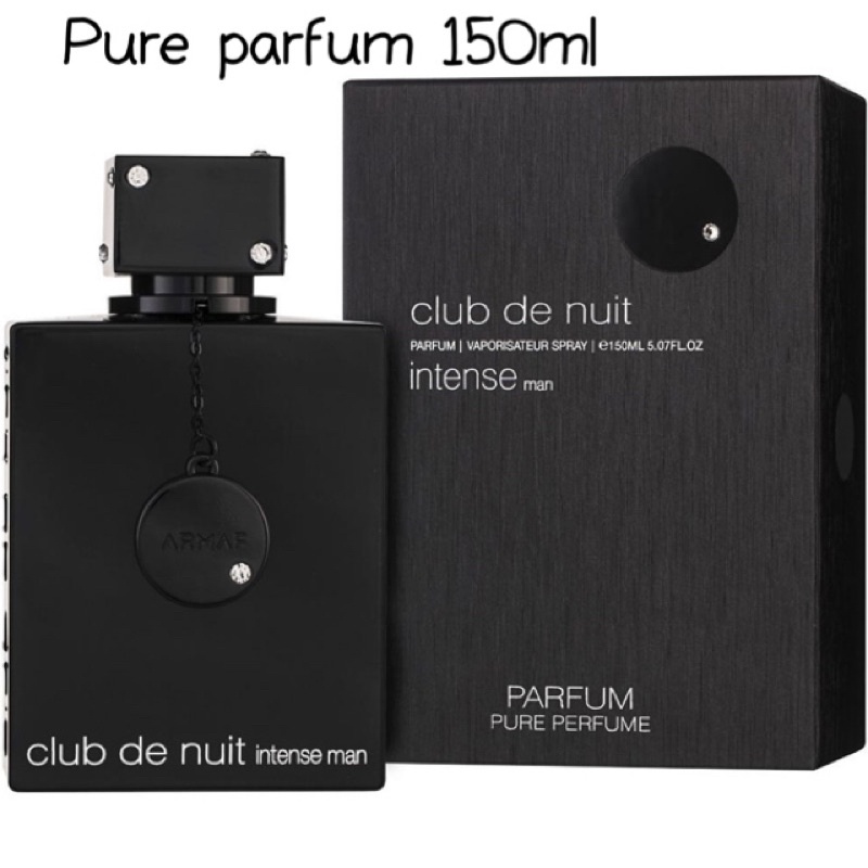 น้ำหอม แท้100% ARMAF Club de Nuit Intense Man Parfum Pure Perfume 150ml ...