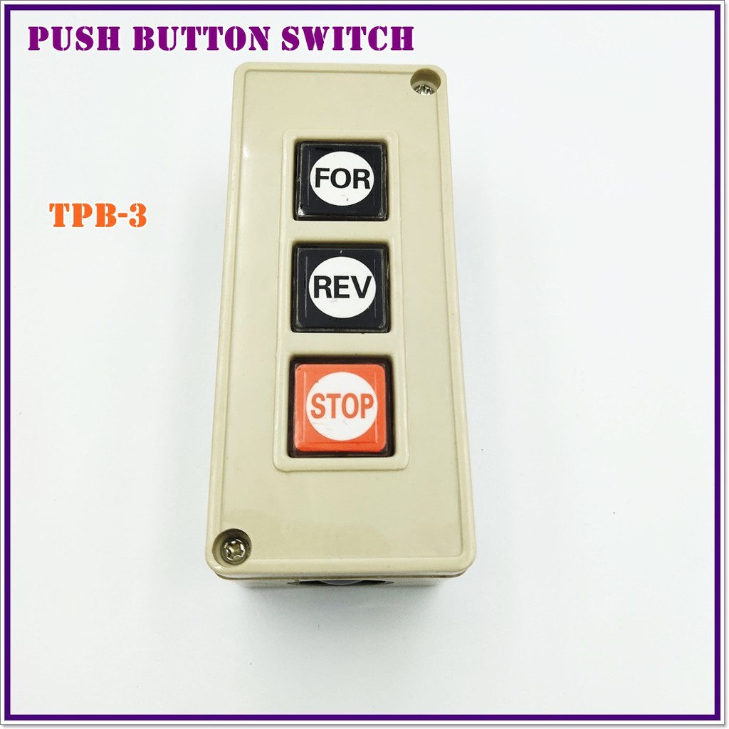 MODEL:TPB-2,TPB-3 PUSH BUTTON SWITCH TPB-2สวิตซ์กด ON-OFF/ลูกศร ขึ้น-ลง ...