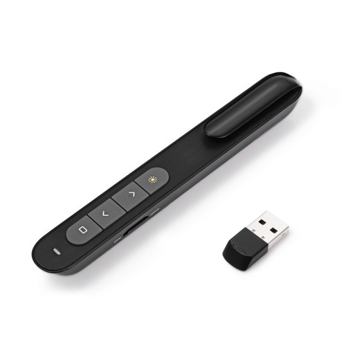 2.4GHz Wireless Presenter USB Remote Control Presentation Mouse Pointer ...