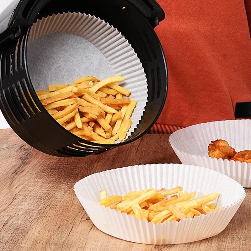 1 PC-Air Fryer กระดาษอบแบบใช้แล้วทิ้ง Non-Stick Steamer รอบกระดาษ ...