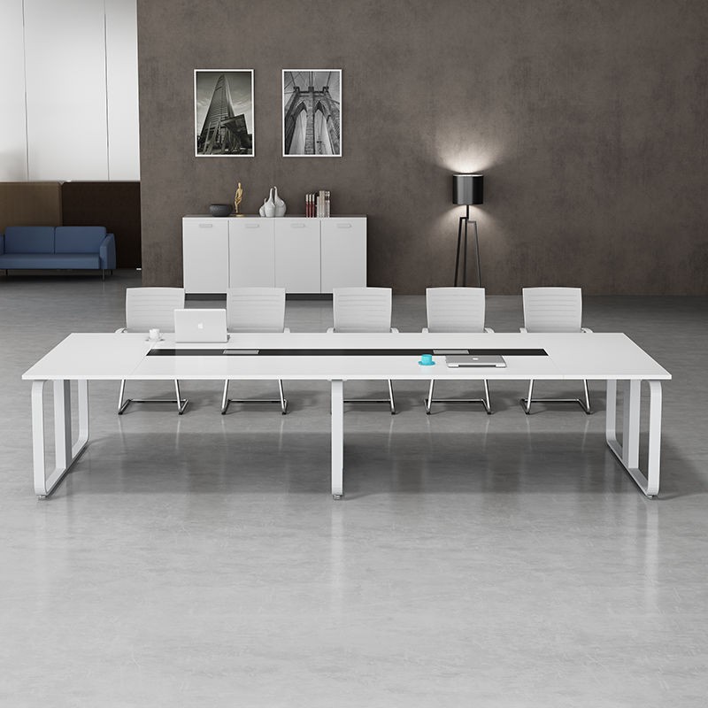 - Conference table, long table and chair combination, simple modern ...