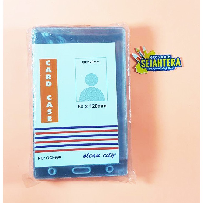 เคสบัตร 80x120 มม. Olean City (contents 100 ชิ้น) Oci - 990 | Shopee ...