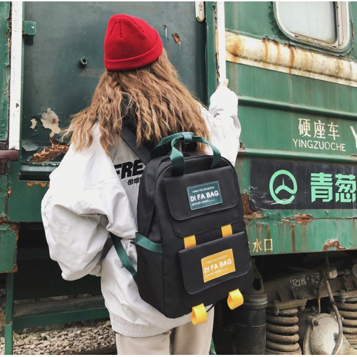 G123 DIFA BAG กระเป๋าเป้สะพายหลัง ใบใหญ่ กันน้ำ คุณภาพดี | Shopee Thailand