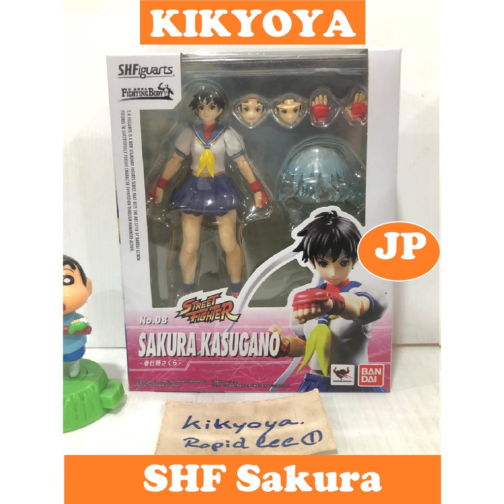 SHF Sakura Kasugano (Street Fighter) S.H.Figuarts LOT JP NEW | Shopee Thailand