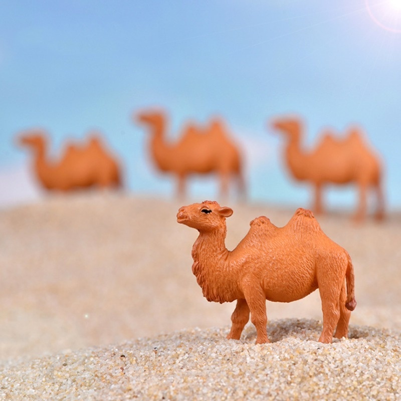 2 ชิ ้ น/ชุด Miniature Desert Camel Fairy Garden DIY ตกแต ่ ง | Shopee ...