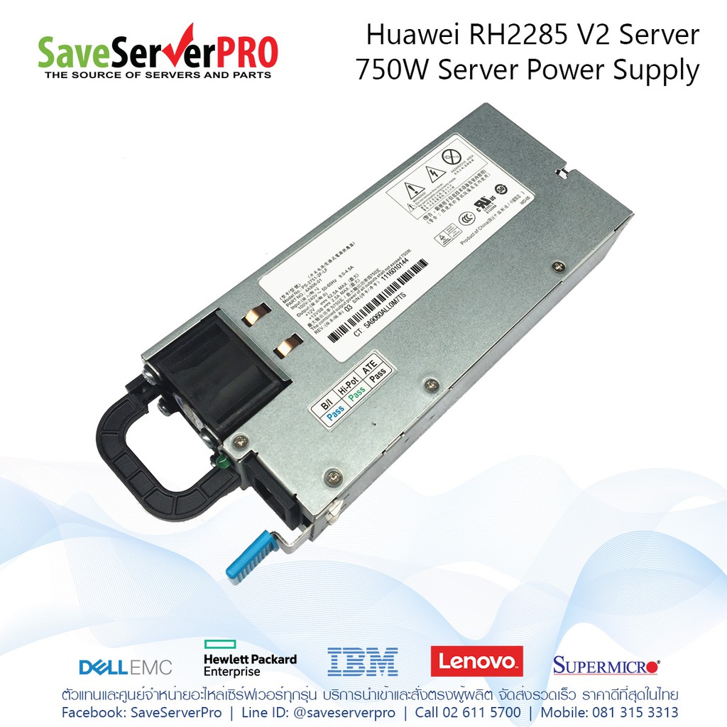 Huawei RH2285 V2 Server 750W Server Power Supply | Shopee Thailand