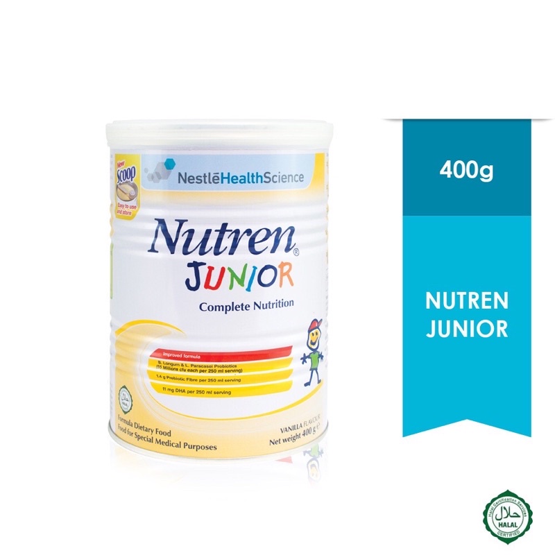 NESTLE NUTREN JUNIOR COMPLETE NUTRITION 400g | Shopee Thailand