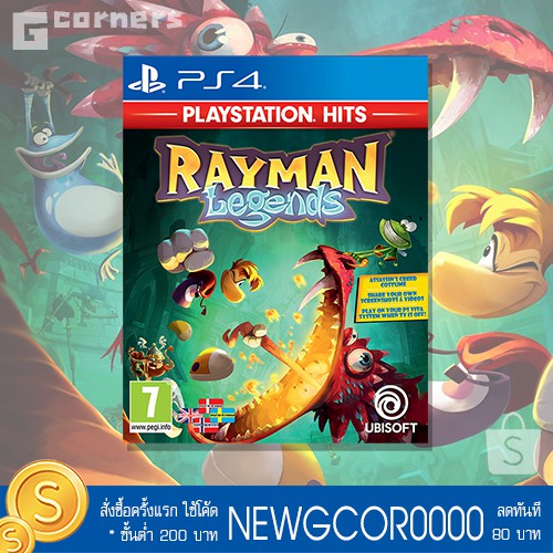 เกม Rayman Legends ( Zone 3 / PS4 ) | Shopee Thailand