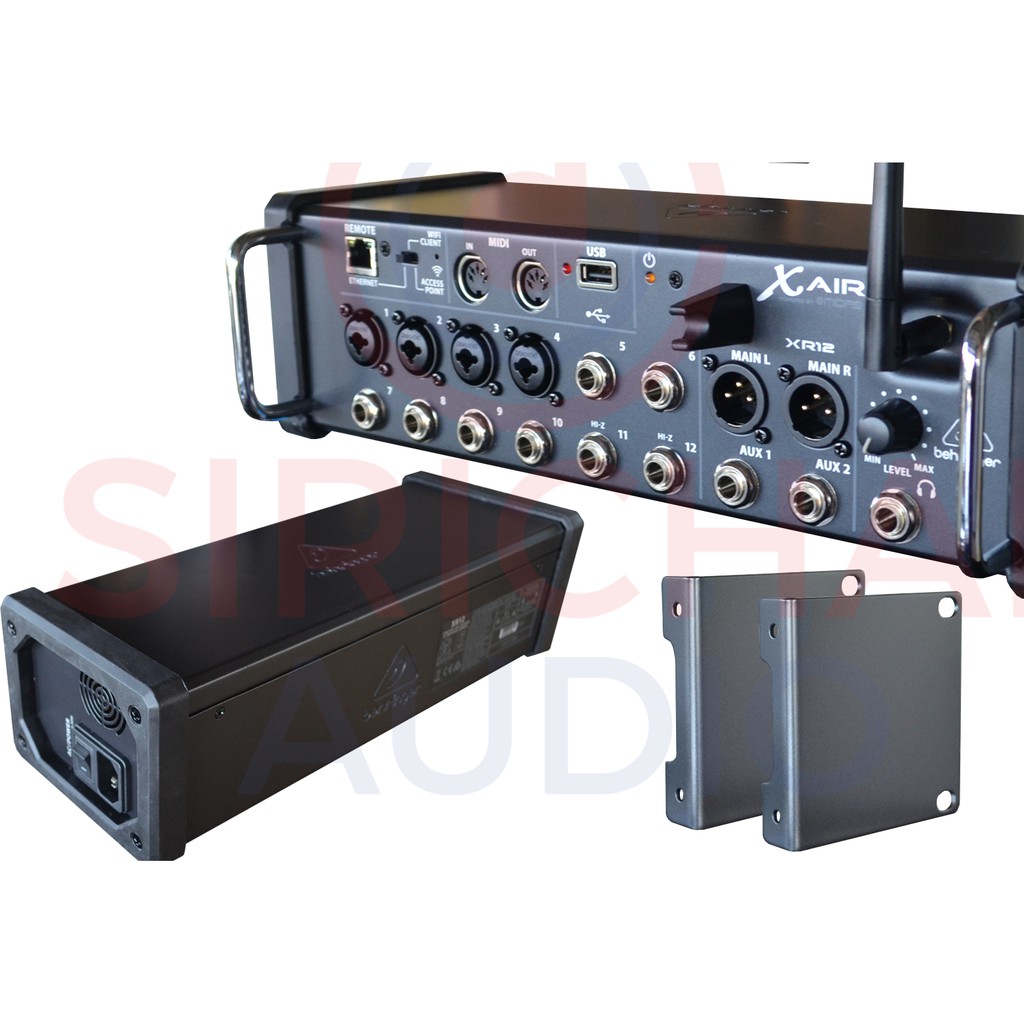 มิกเซอร์ดิจิตอล Behringer XAIR XR12 ของแท้ 100% มีช่องไมค์ 12 ช่อง และ ...