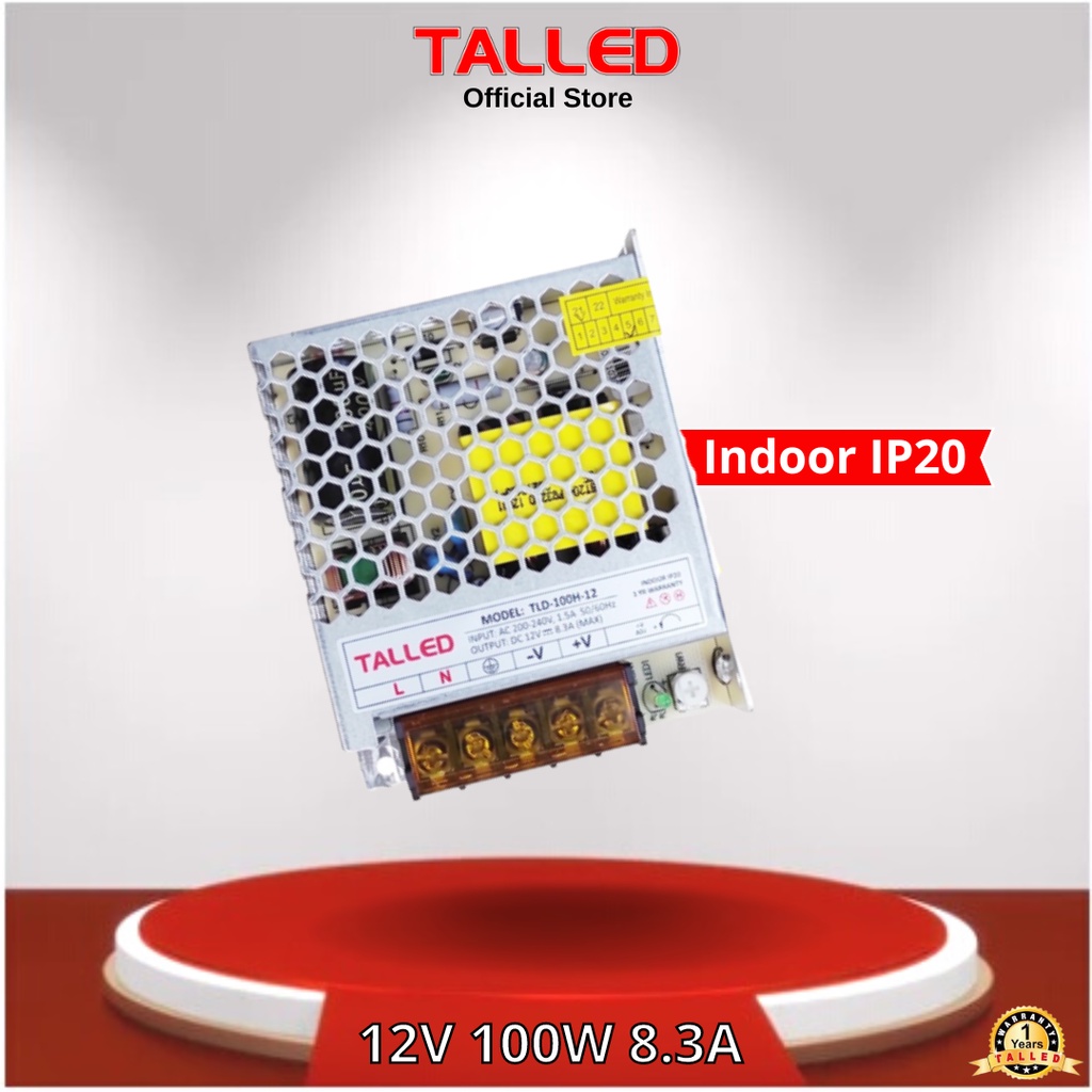 อะแดปเตอร์จ่ายไฟ TRAVO INDOOR DC 12V 100W 8.3A | Shopee Thailand