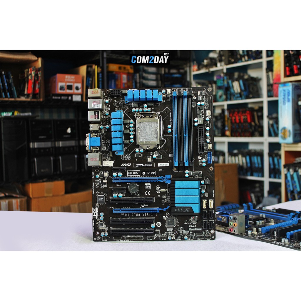 [1155] MSI Z77A-G43 เมนบอร์ด ชิป Z77 สเปคดี พร้อมจัดส่ง | Shopee Thailand