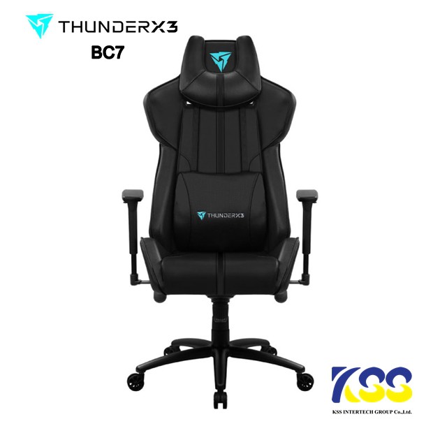 เก้าอี้เล่นเกม ThunderX3 BC7 Gaming Chair Black(สีดำ) เก้าอี้เกมมิ่งไซ ...