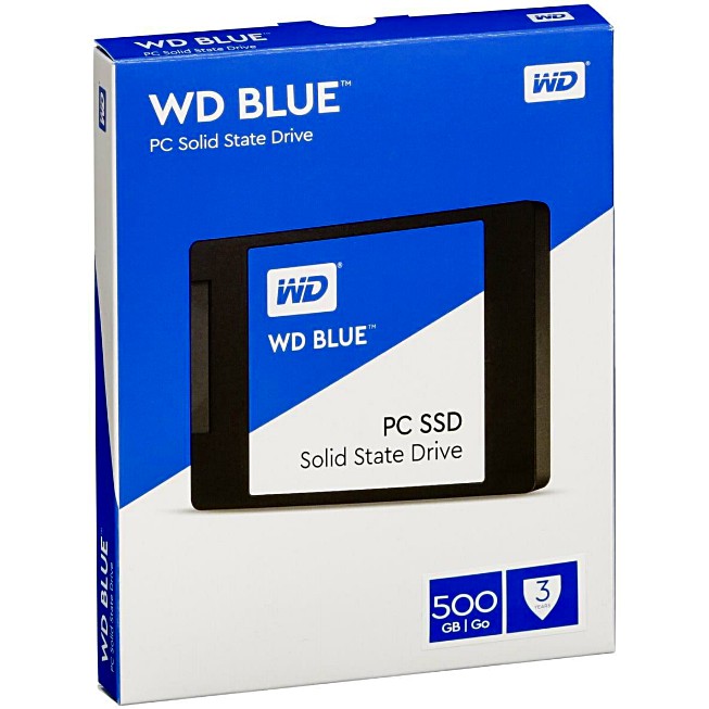 250GB / 500GB / 1TB SSD (เอสเอสดี) WD BLUE SATA SA510 (WDSSD500GB) 3D NAND ประกัน 5 ปี | Shopee ...