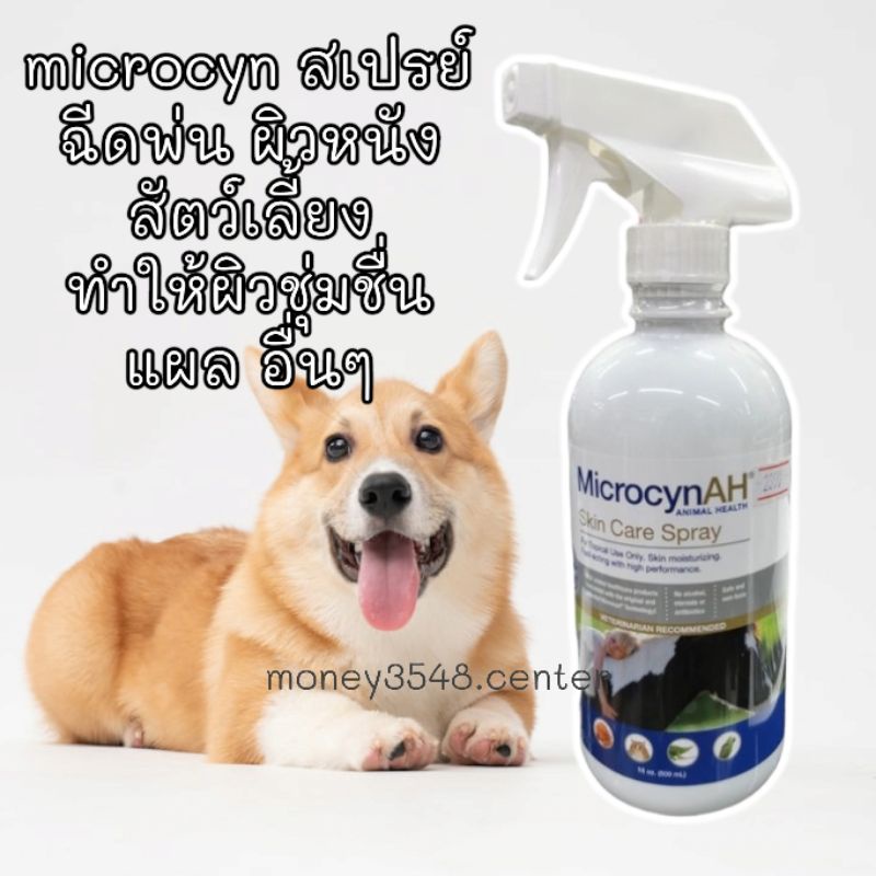 Microcyn AH Skin care spray 500ml.(Exp.01/2025) ช่วยบำรุงผิวและให้ความ ...